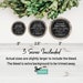 Chalkboard Farmhouse Circle Label. Round Product Label Template. Edit ...