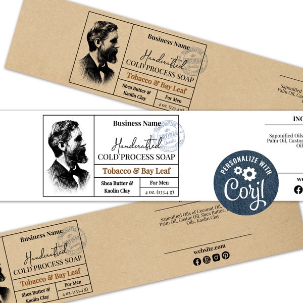 Handmade Soap Label - Etsy