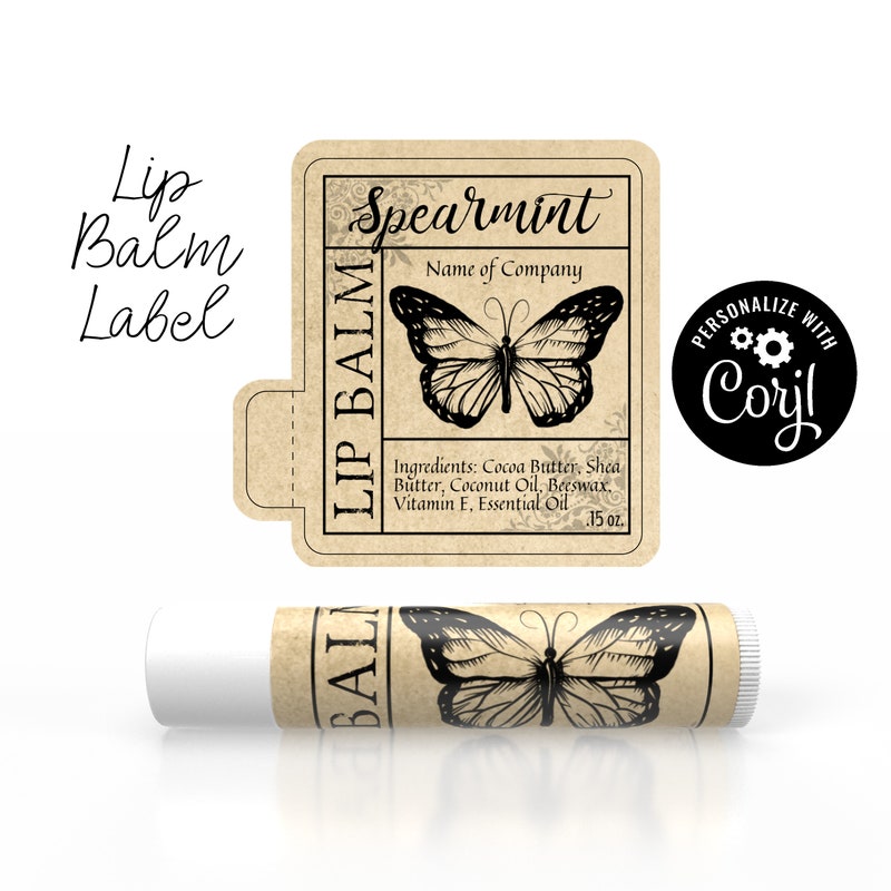 Lip Balm Labels - Etsy