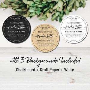 Editable Circle Label Template. Edit Online, Download & Print. Simply ...