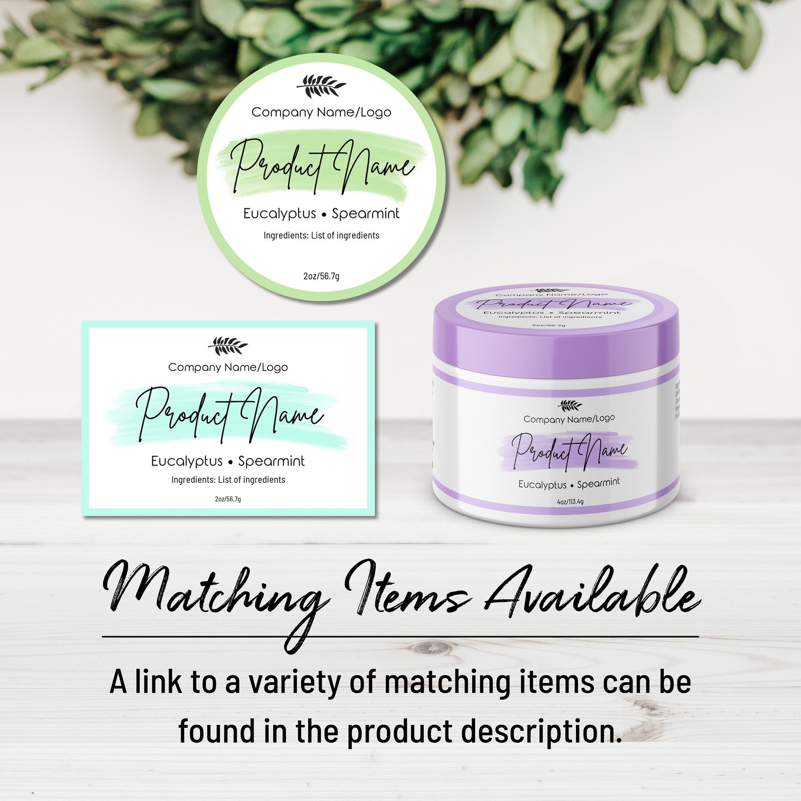 Square Product Label Template, 23 Paint Swash Design. Edit Online ...