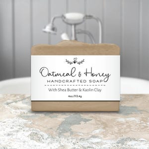 Soap Labels, Editable Soap Template for Large and Small Soaps ...