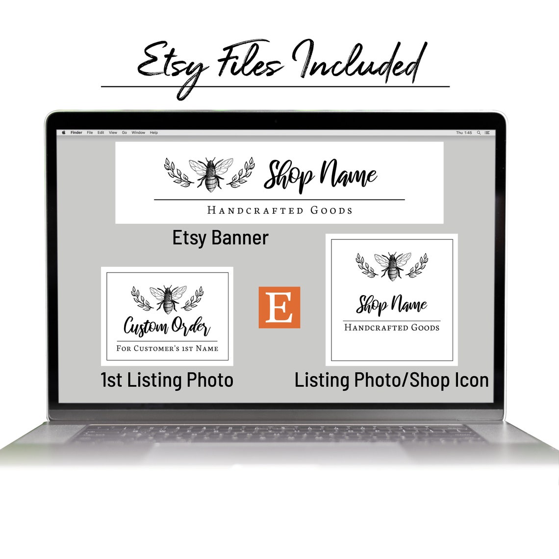 Etsy Banner Template Facebook Page Banner Template Small - Etsy