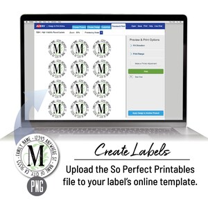 Round Address Labels for Sticker Labels, Printable Address Circle ...