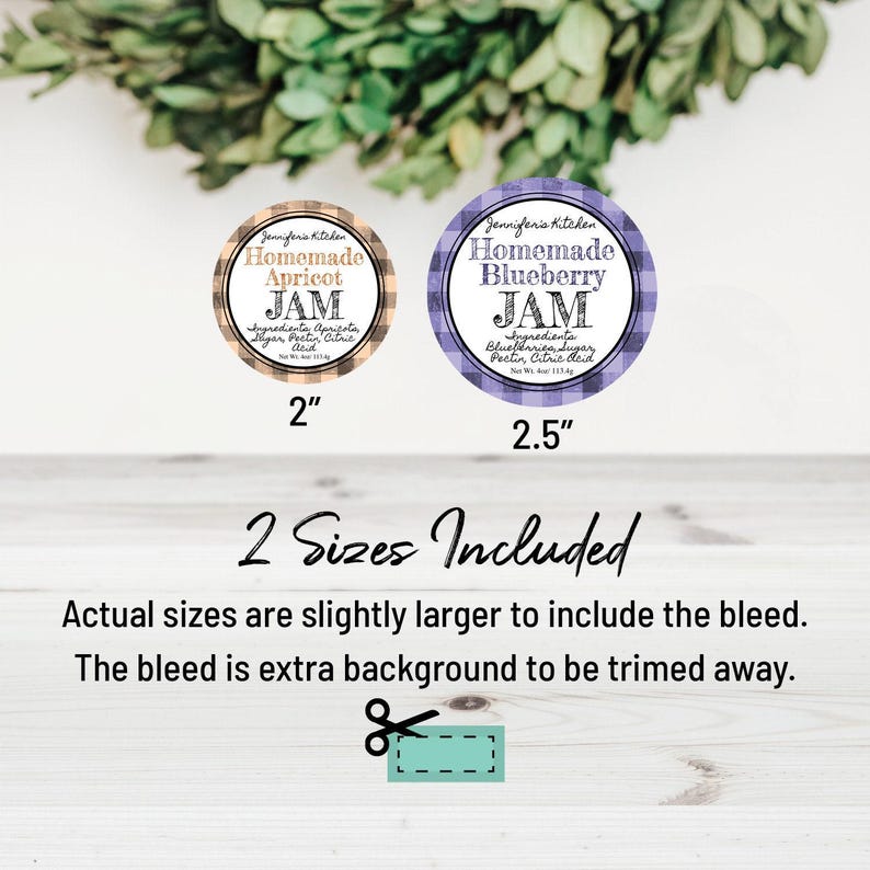 Round Product Label, Gingham Farmhouse. Edit Label Template Online ...