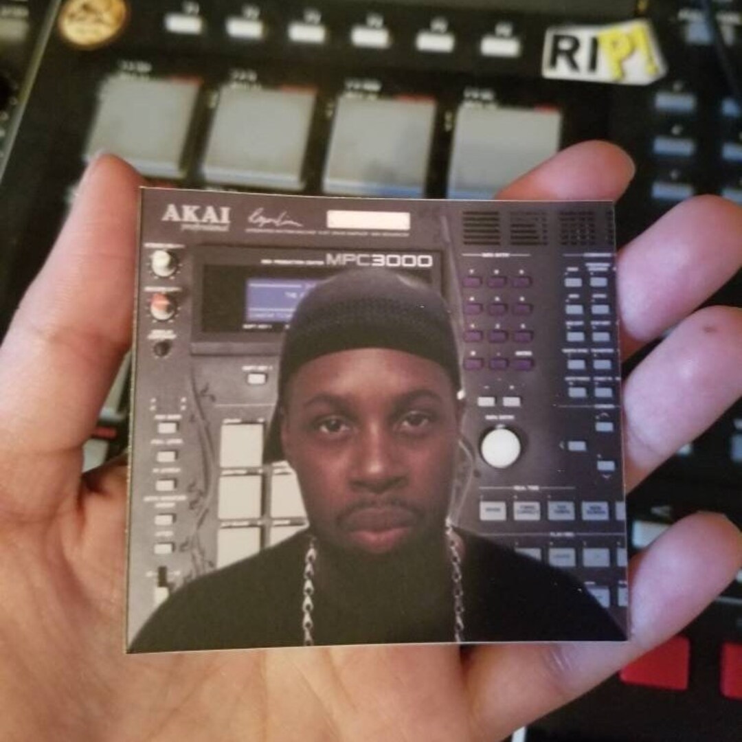 J DILLA STICKER - Etsy
