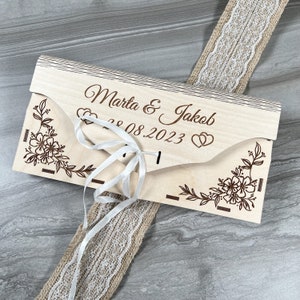 Wooden Gift Box in Envelope Style - Etsy