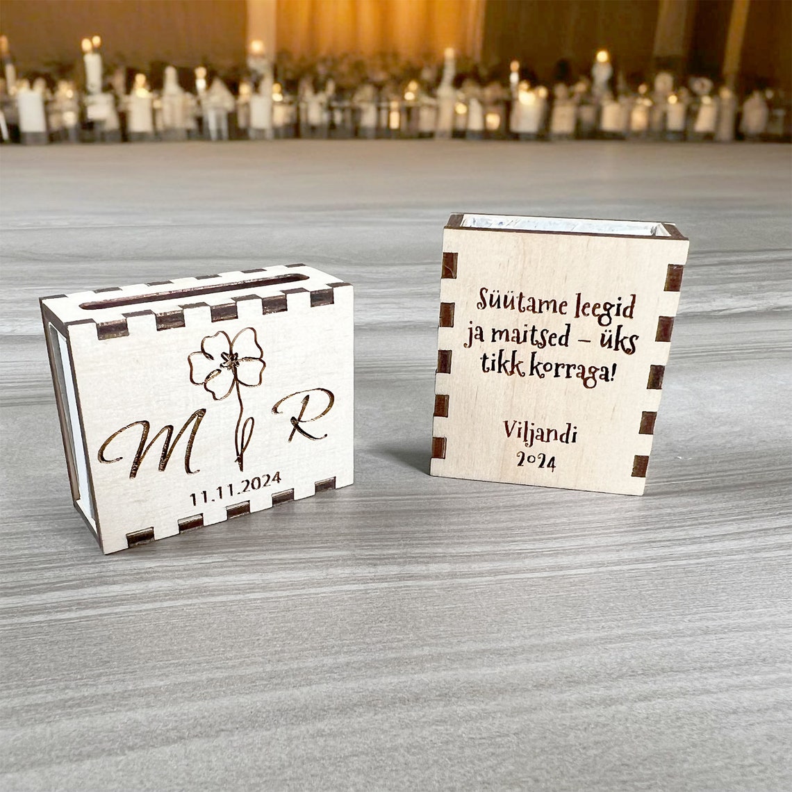 Wooden Matchbox Holder - Etsy