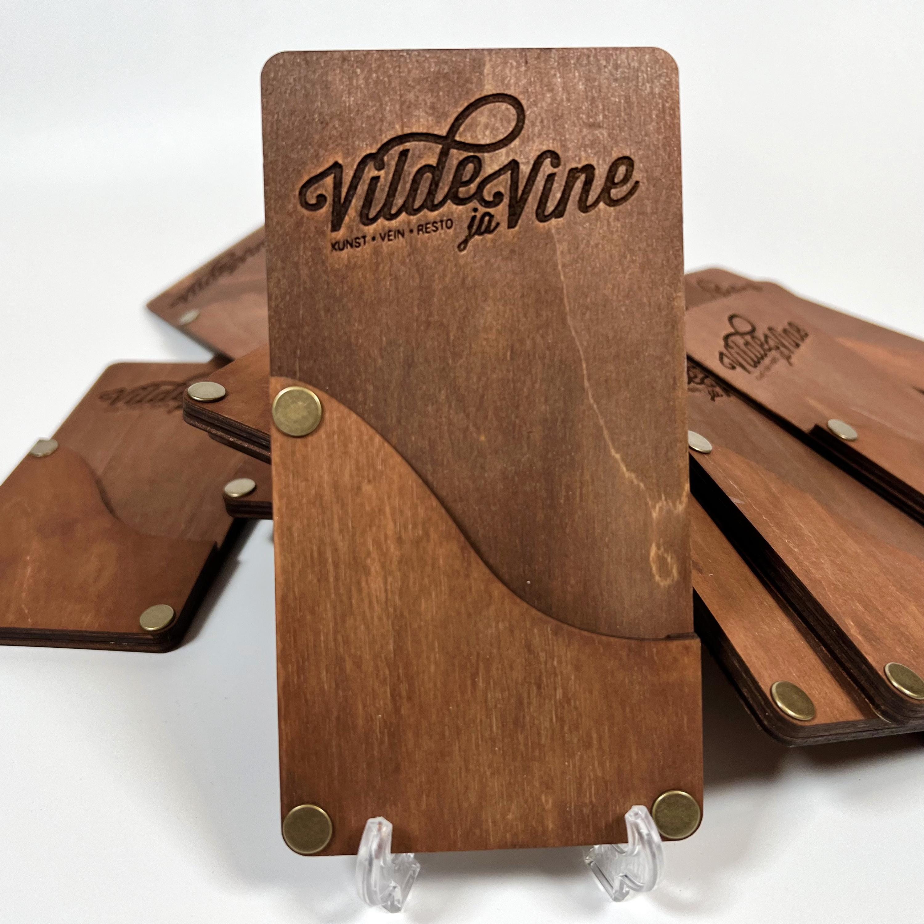 Wooden Check Holder - Elegant and Practical Bill Presentation - Etsy