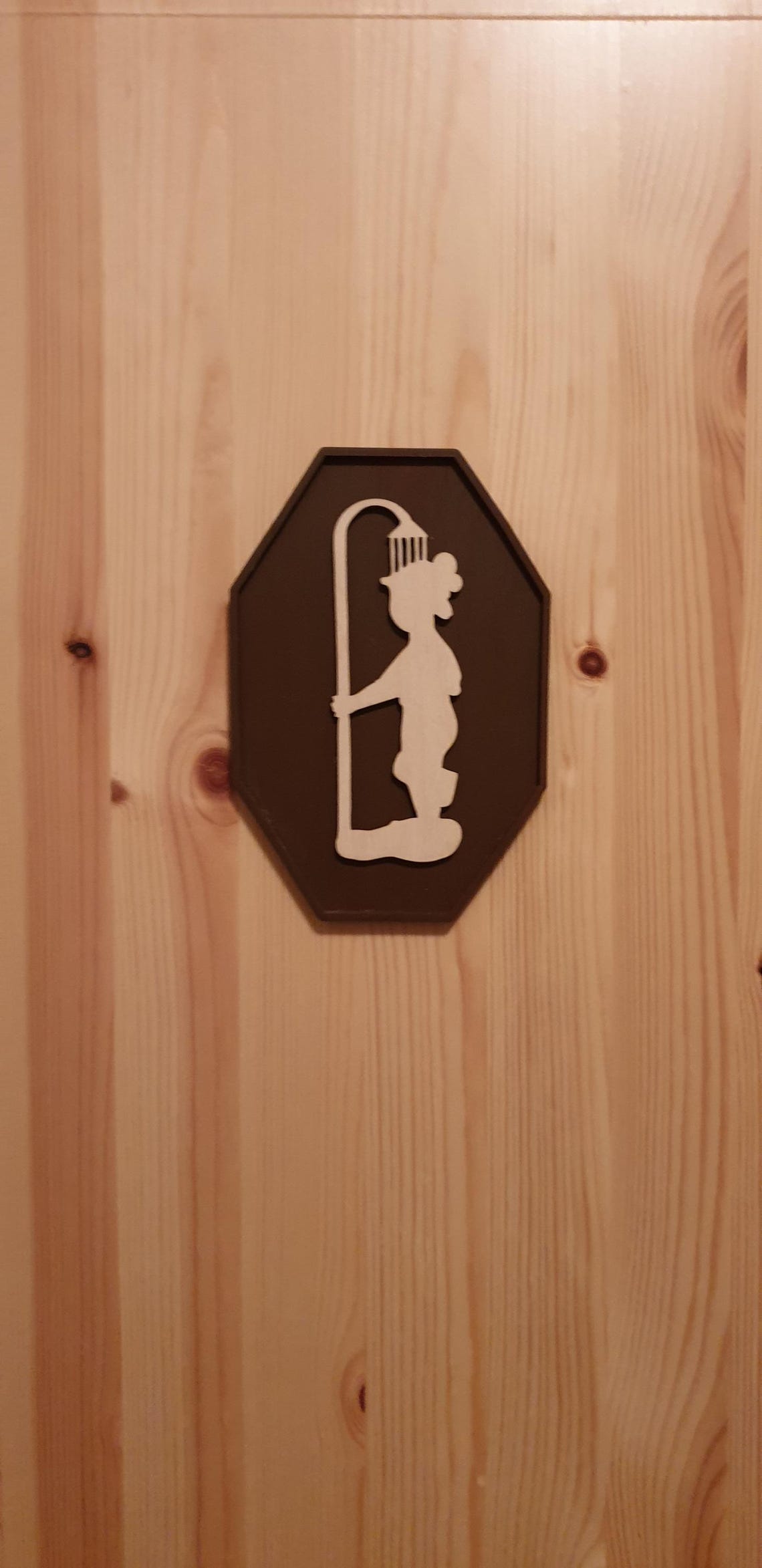 Vintage Wooden Bathroom and WC Door Signs | Digital Download - Etsy