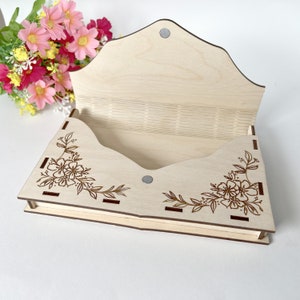 Wooden Gift Box in Envelope Style - Etsy