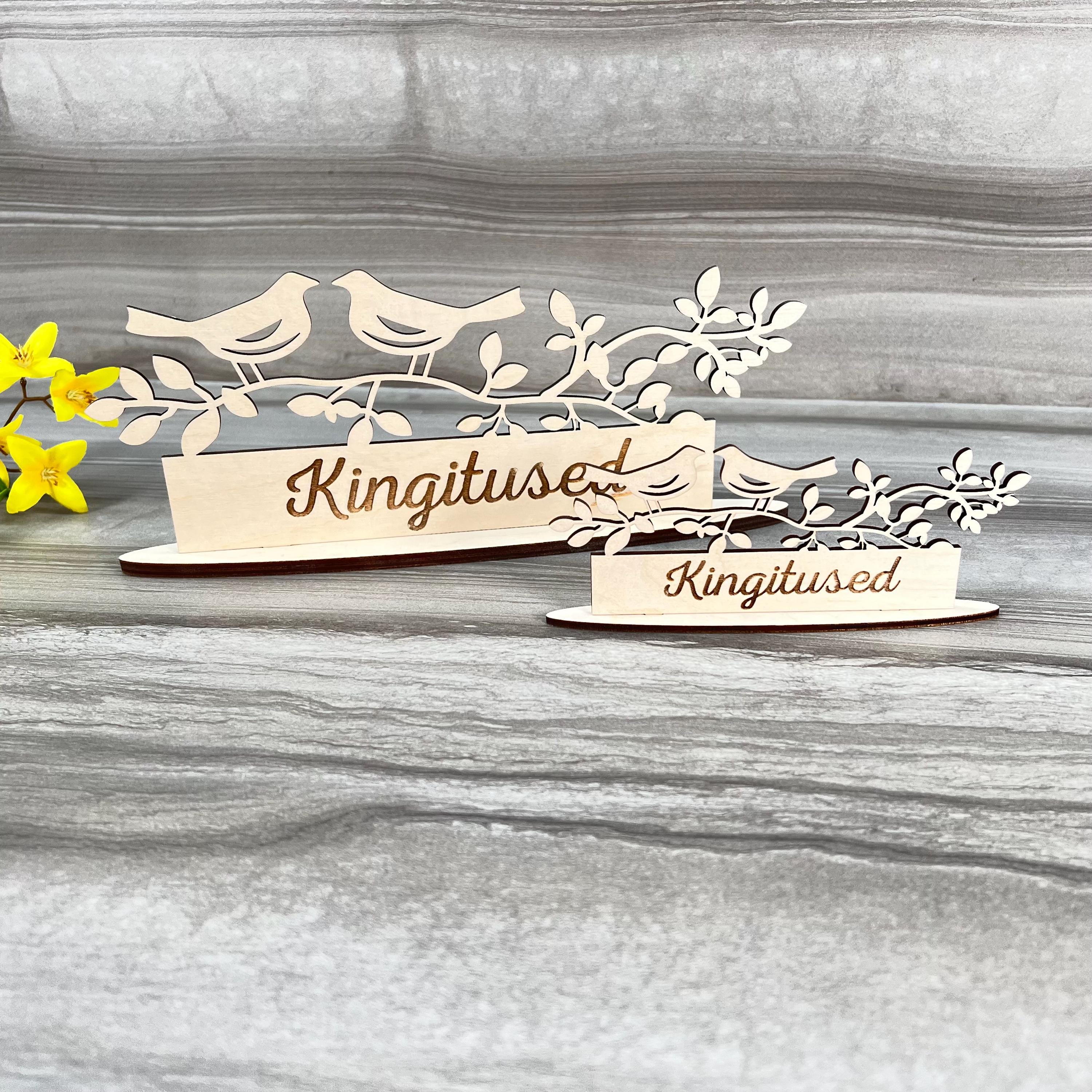 Gift Box Sign With Birds | Digital Files - Etsy