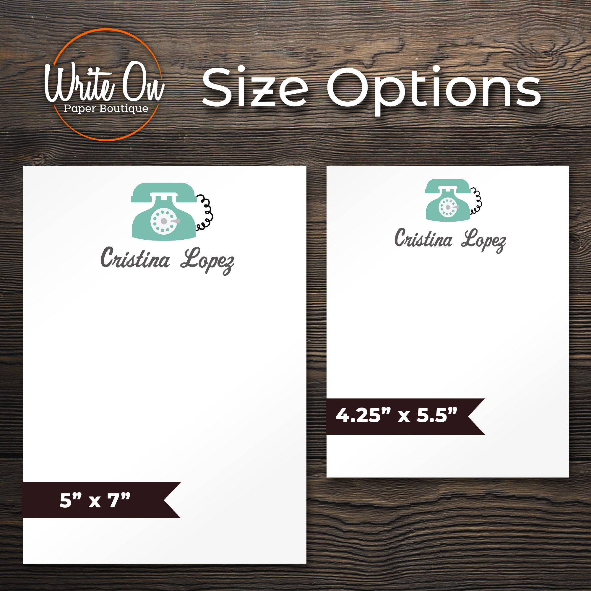 Personalized Note Pad Writing Pad Monogram Notepad - Etsy