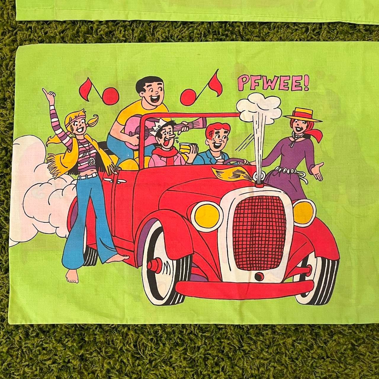 Vintage 1970s Green Archie Comics Standard Pillowcases Set of - Etsy