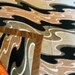 Vintage 1970s Vera Brown Earth Tone Wave Fuzzy Acrylic Blanket // 70s ...