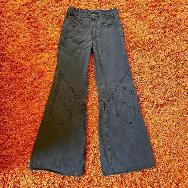 Hippie Wide Jeans - Etsy