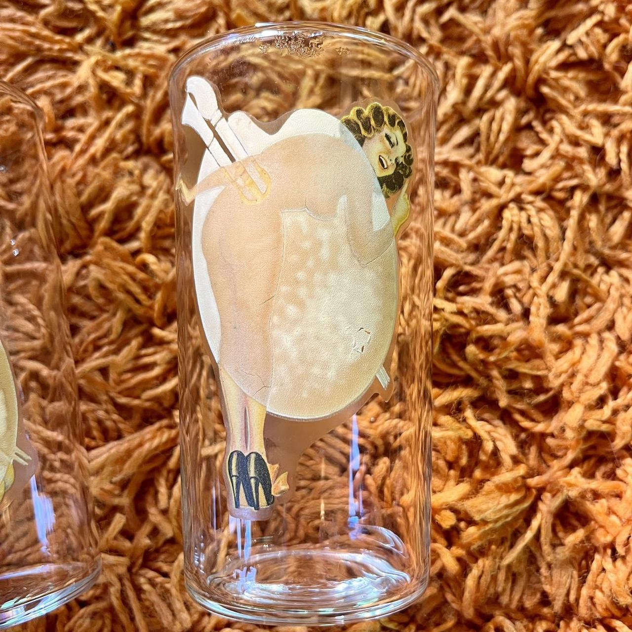 Vintage 1940s Artist Palette Peek a Boo Pinup Girlie Glasses - Etsy