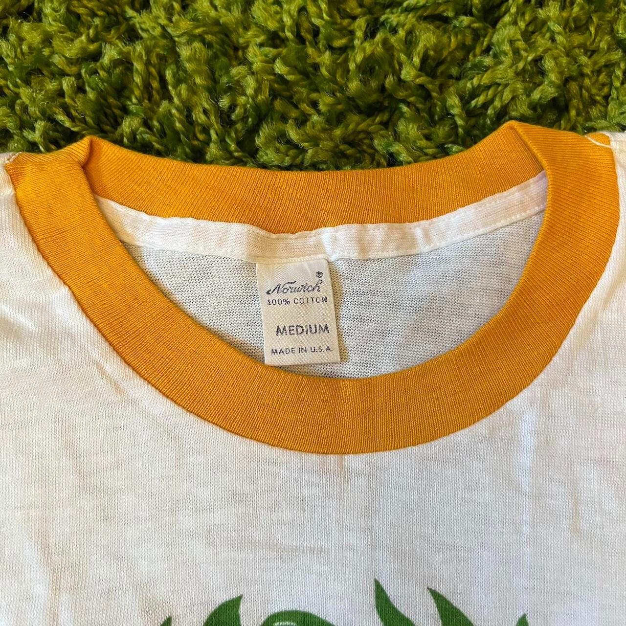 Vintage 1970s Peace Sign Ringer Graphic Tee T Shirt Top Short - Etsy