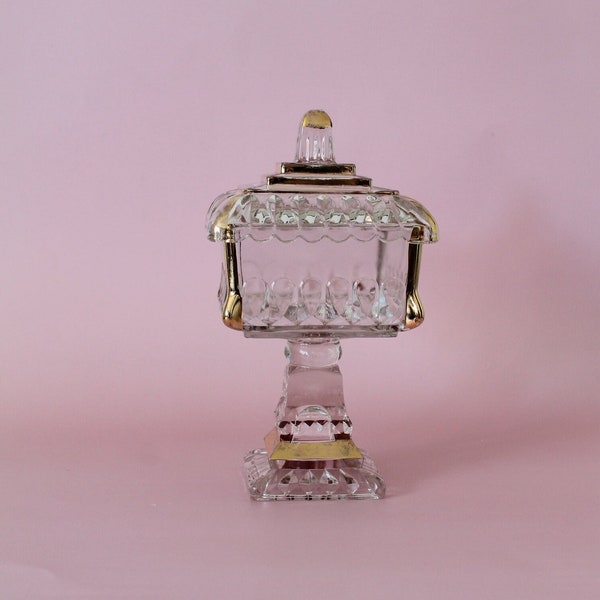 Vintage Candy Jar - Etsy