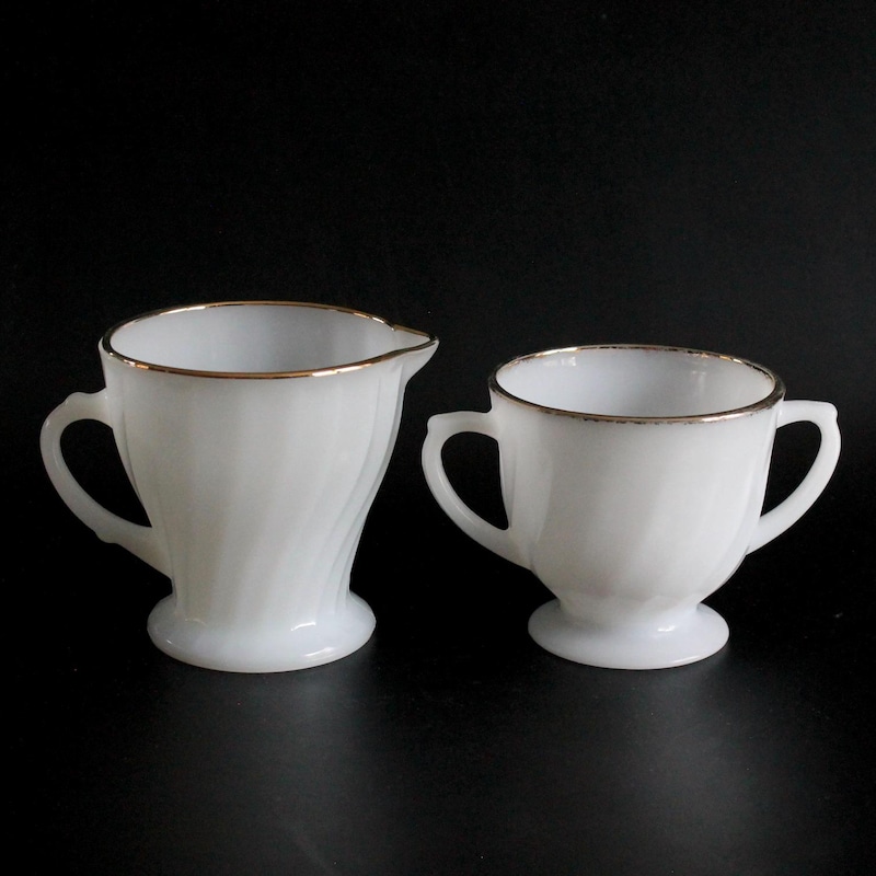 Anchor Hocking Bowl Gold - Etsy