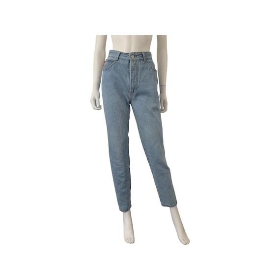 Vintage 80's 90's Bongo Mom Jeans, High Waisted Light… - Gem