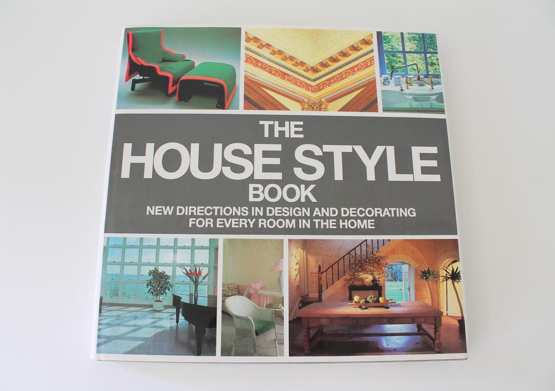 The House Style Book – Vintage Interior Design Guide - Etsy