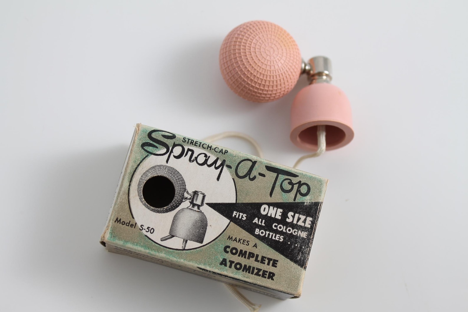Vintage "spray A Top" Perfume Atomizer – Retro Pink Fragrance Accessory ...