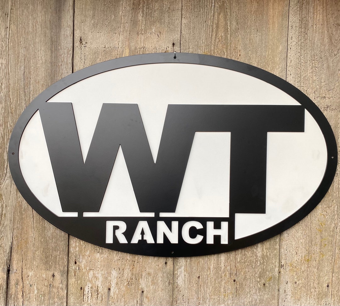 Custom Ranch Gate or Entry Sign - Etsy