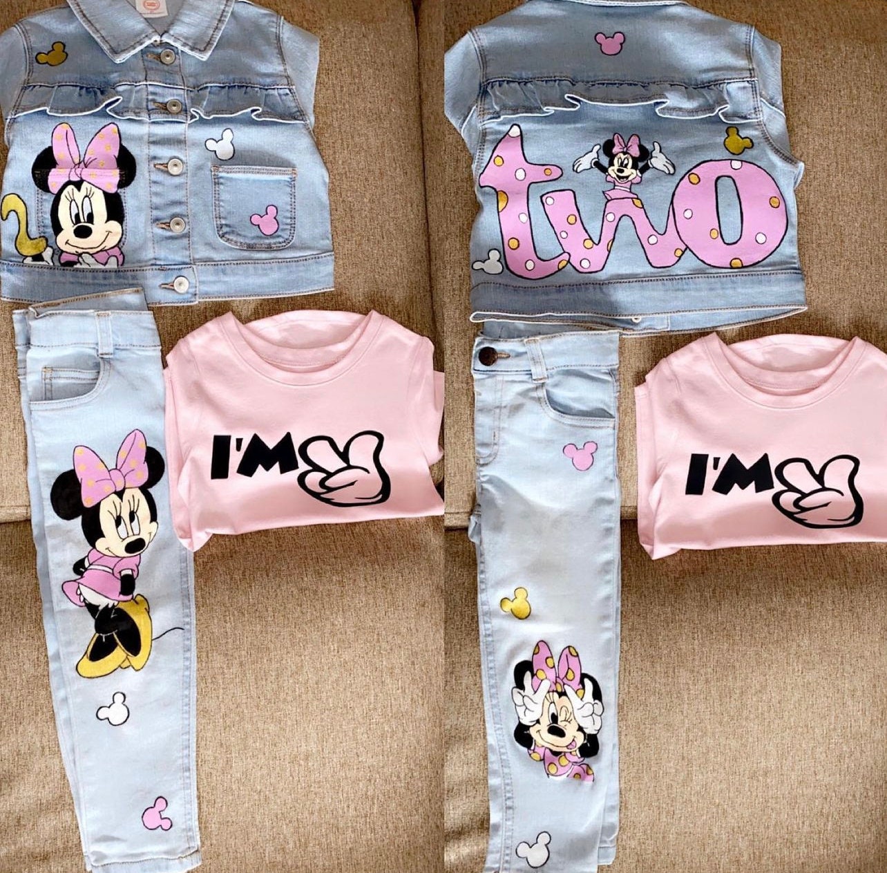 Hand Drawn and Painted ** Kids Custom Birthday Outfits - ANY THEME ...