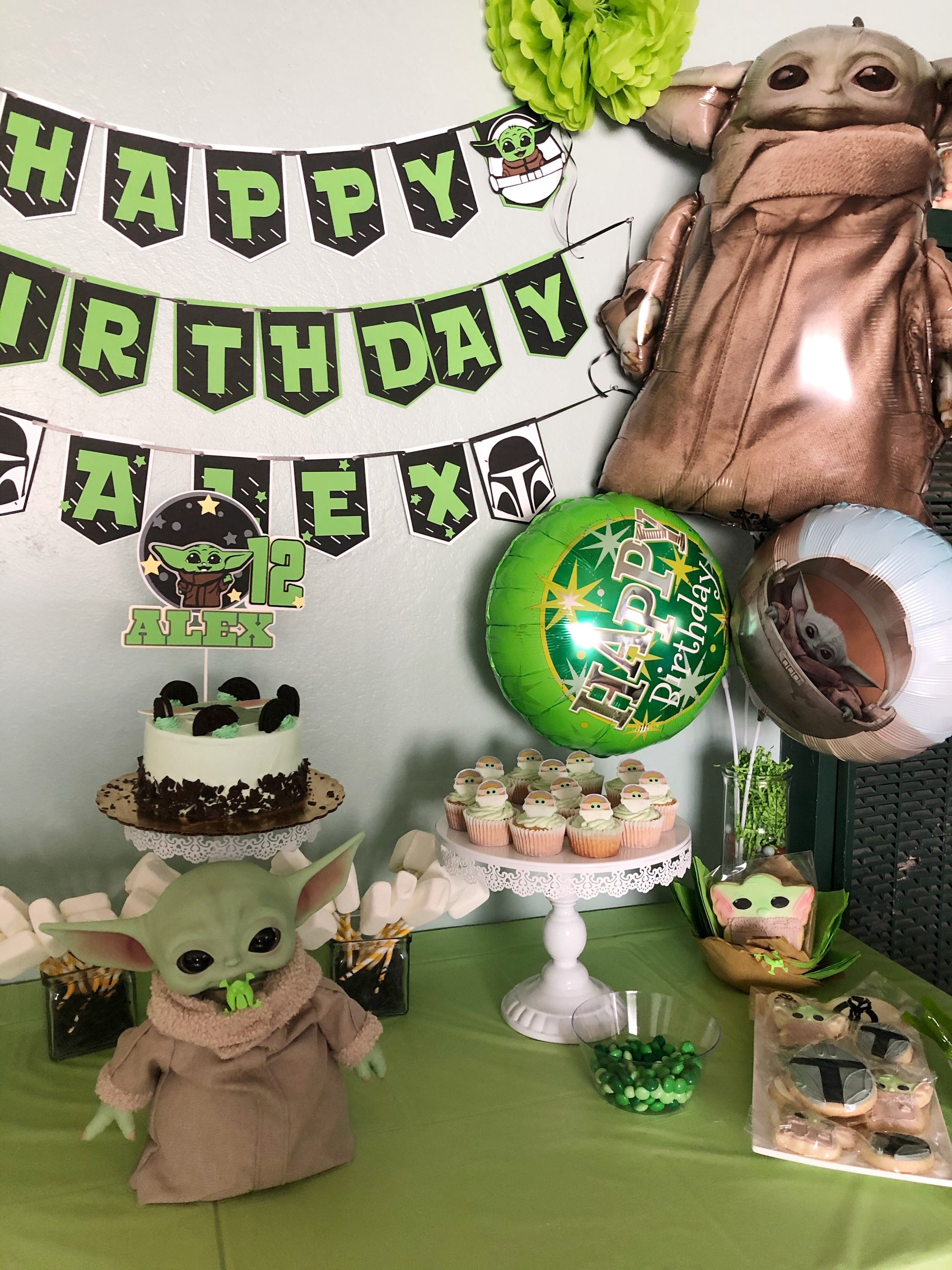 Galactic banners, Star Wars birthday , space, Star Wars party, Darth ...