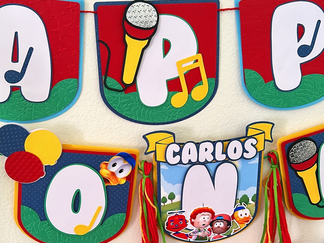 Little Duck Juan Banner, Bipper and His Friends, Bipper Birthday Party ...