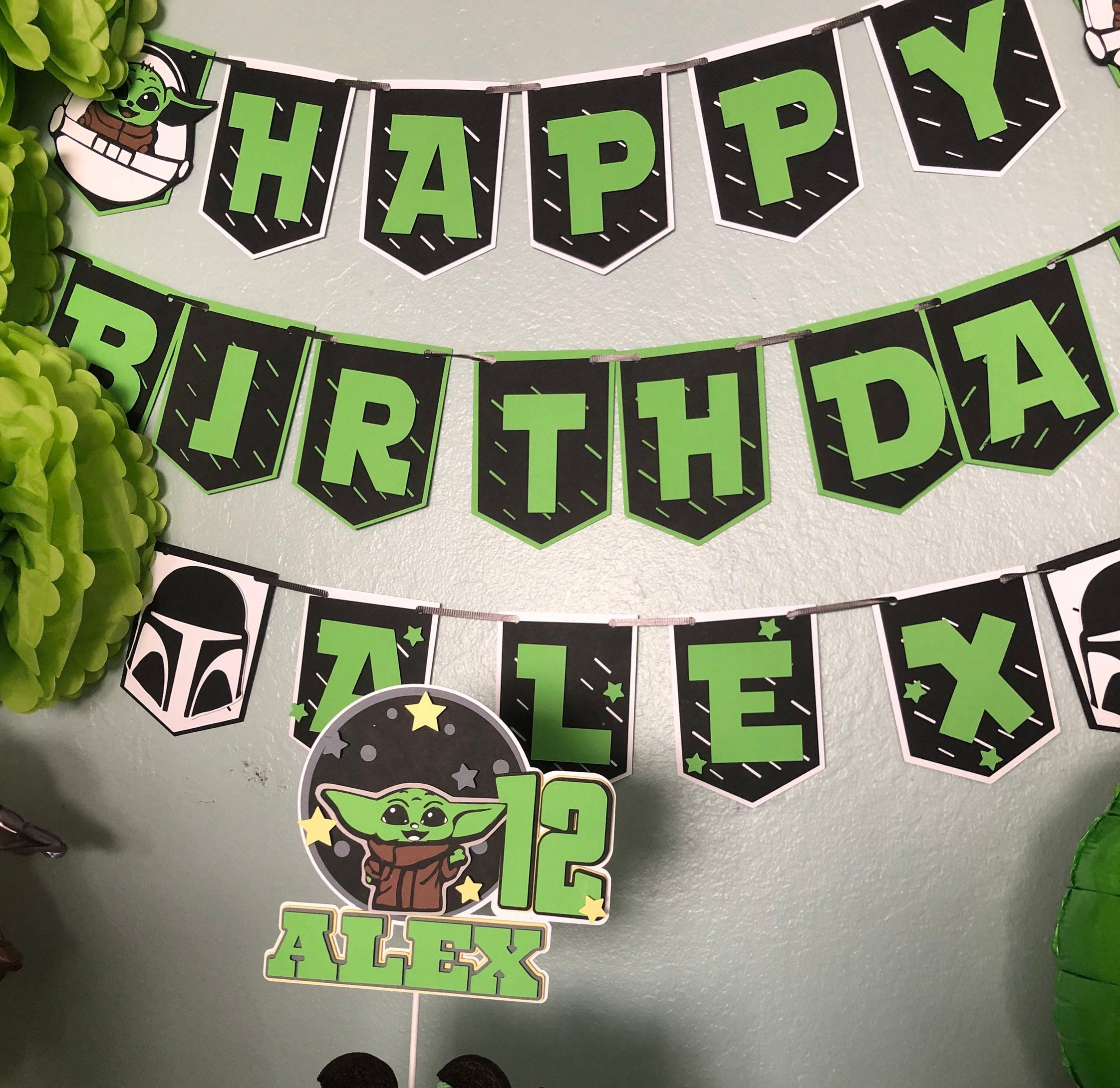Galactic banners, Star Wars birthday , space, Star Wars party, Darth ...