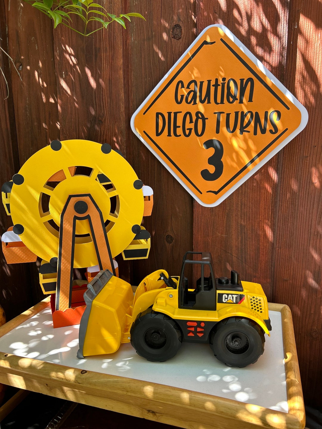 Contractions Sing, Trucks Party Sing, Truck Party Wall Decor, Tractor ...