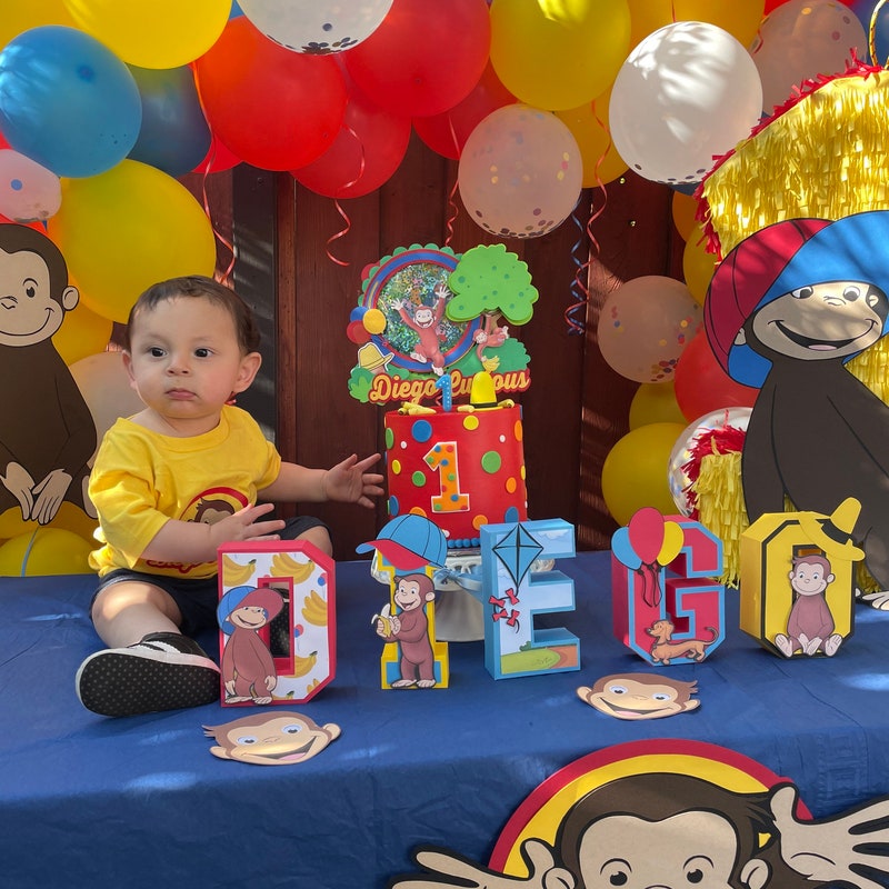 Curious George Decor - Etsy