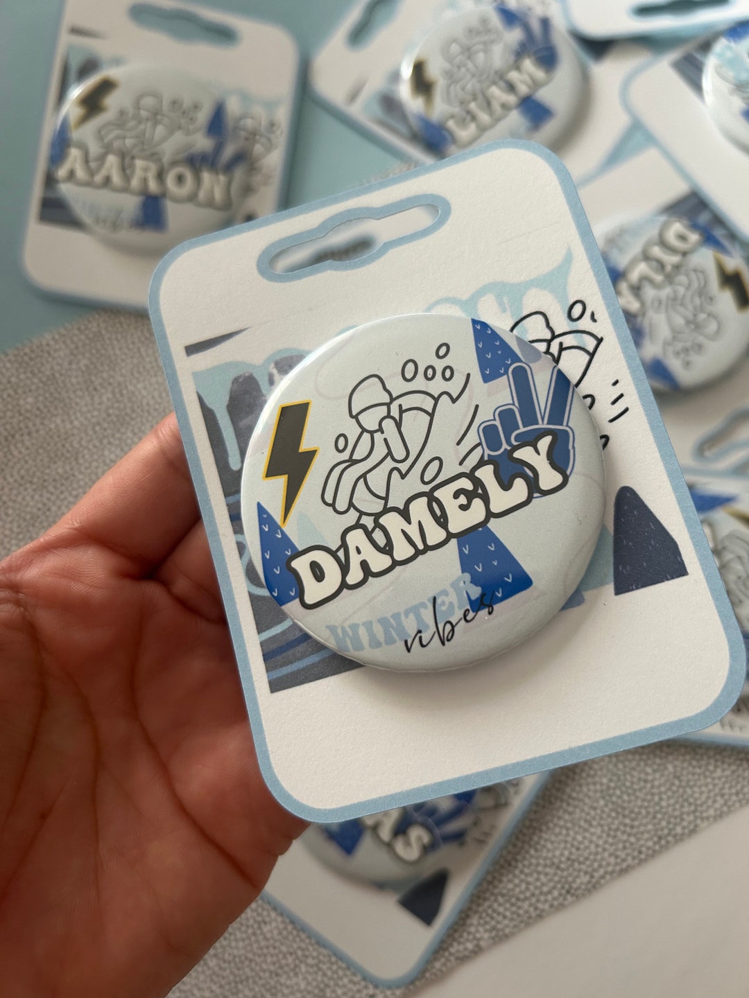 Birthday Buttons, Personalized Buttons for Parties, Gift Buttons - Etsy