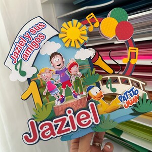 Patito Juan, Bipper and His Friends, 3d Letters Name, Pato Juan, Bipper ...