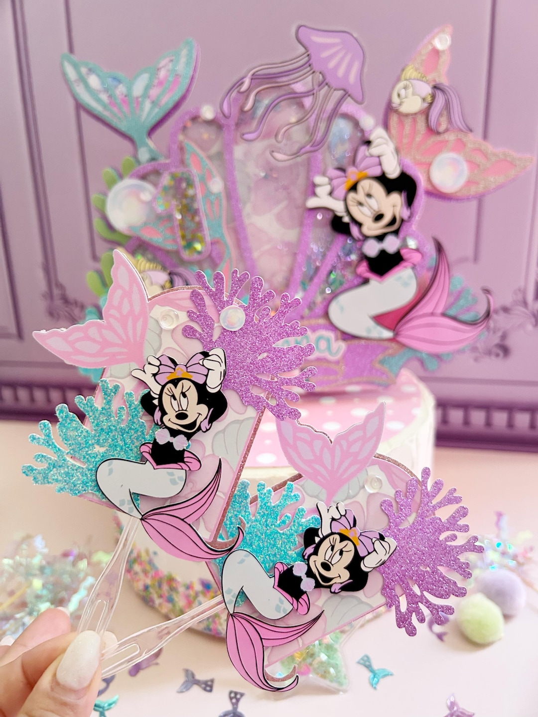 Splash Party Decor, Minnie Mermaid, Pool Party, Themed Beach Party ...