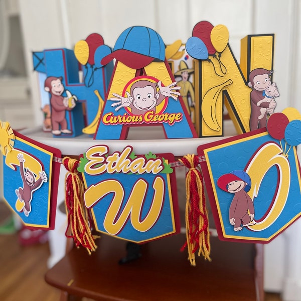 Curious George Decor - Etsy