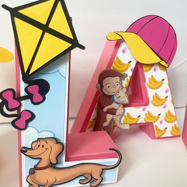 Curious George Decor - Etsy