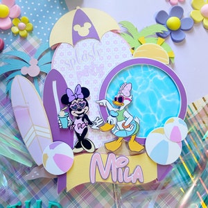 Splash Party Decor, Minie in the Pool, Pool Party, Themed Beach Party ...