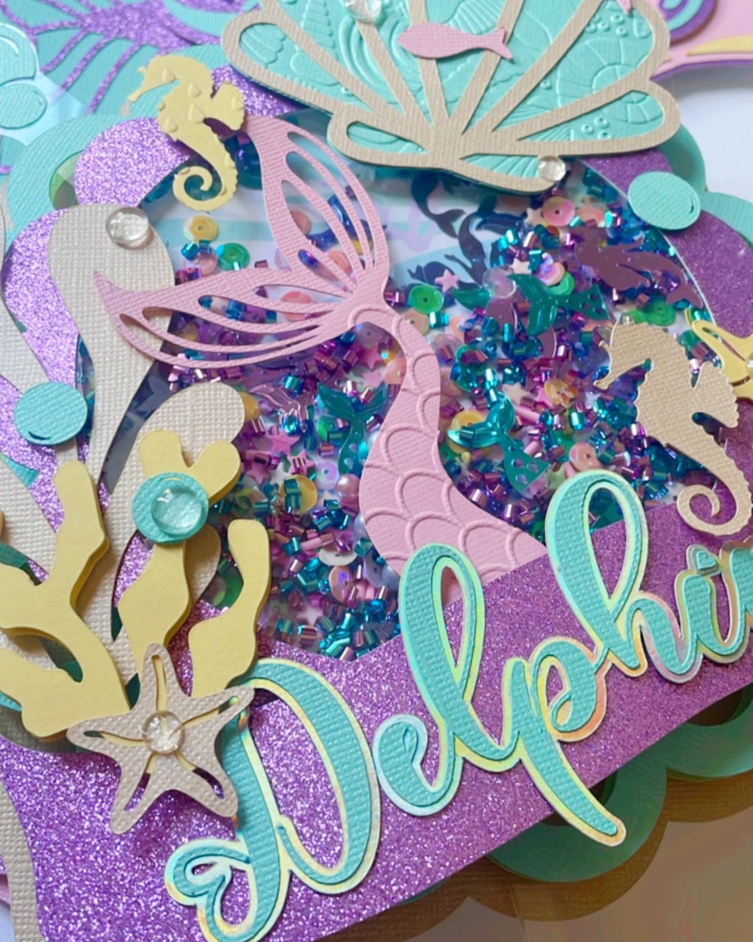 Mermaid Cake Topper, Little Mermaid, Under the Sea Cake Topper, Mermaid ...