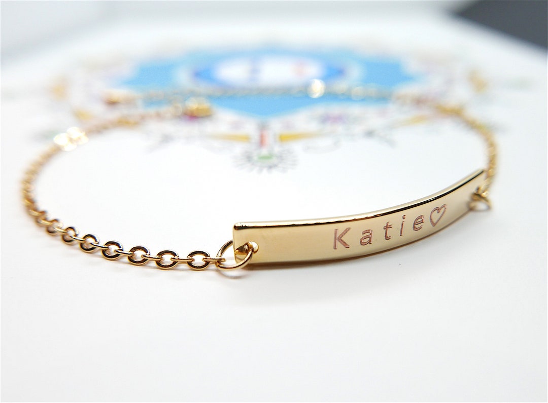 Personalized Engraved Bracelet for Women-valentine's Day Mother's Day ...