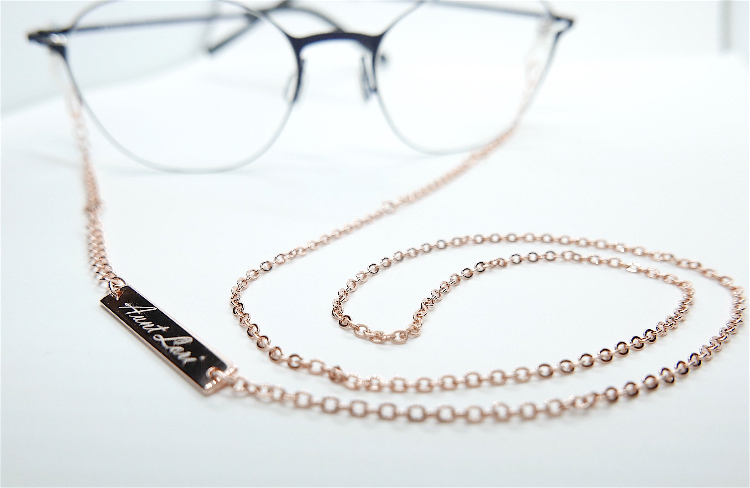 Personalized Name Eyewear Chain Sunglasses Strap for Mothers Day ...