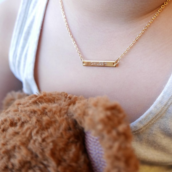 Baby Girl 1st Birthday Necklace - Etsy