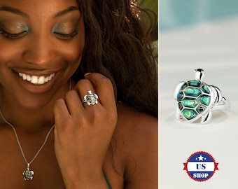 Turtle Shell Ring - Etsy