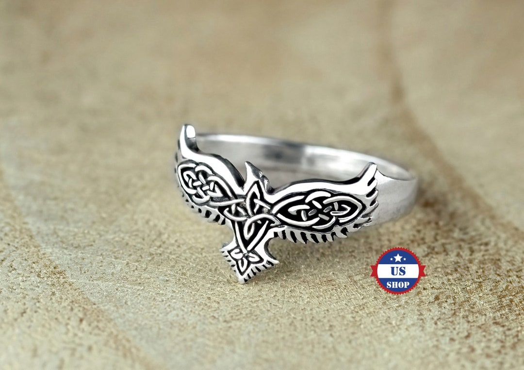 925 Sterling Silver Phoenix Ring - Etsy