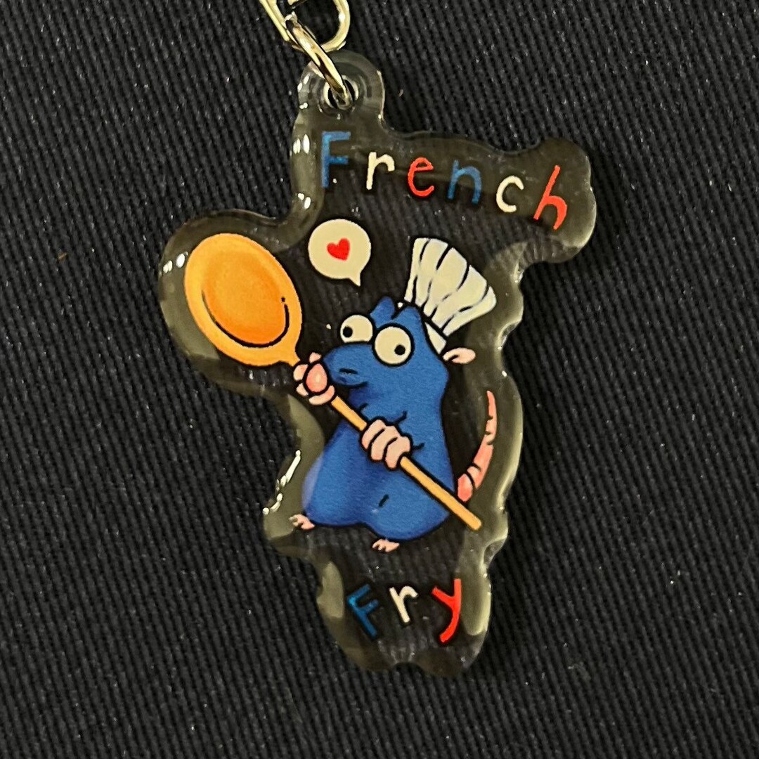 1.5 Inch French Festival Keychains/charms rémy 1-2, Cinnamoroll 1-2 ...