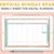 Weekly Layout Insert for Digital Planning Undated Blank - Etsy