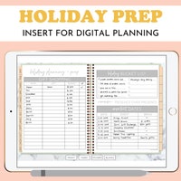 Leopard Print Undated Portrait Digital Planner Hustle Sanely® - Etsy