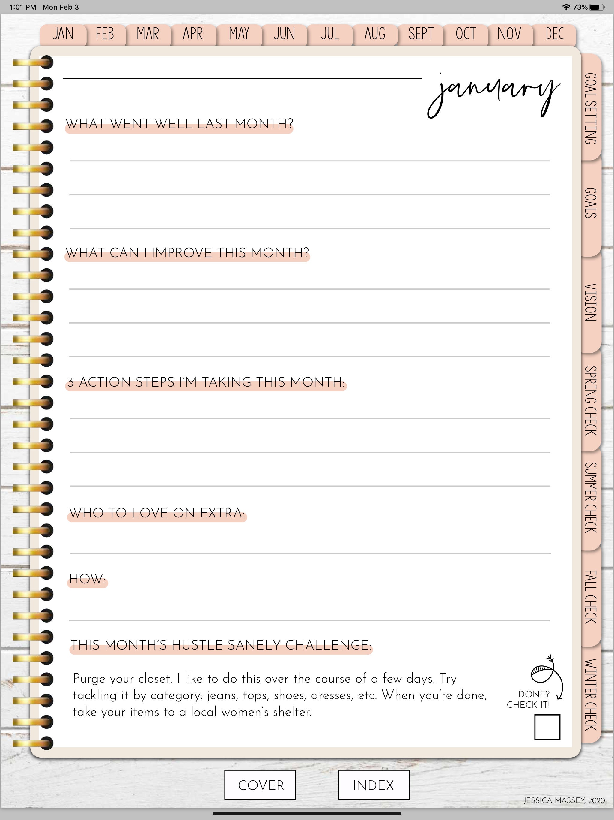 Daily Mindfulness Journal Hustle Sanely® Digital Journal - Etsy Canada